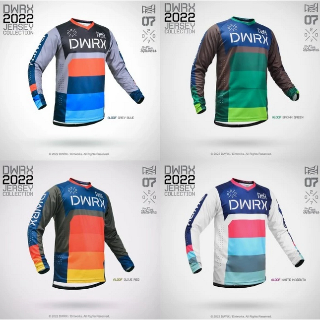 Jual Jersey DIRTWORKS ALOOF - long Jerseys DWRX MTB AM enduro downhill ...