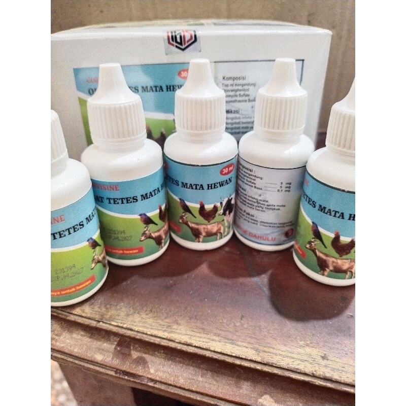 Jual Obat mata hewan sapi/kambing tetes 30 ml(igis) 12botol | Shopee ...