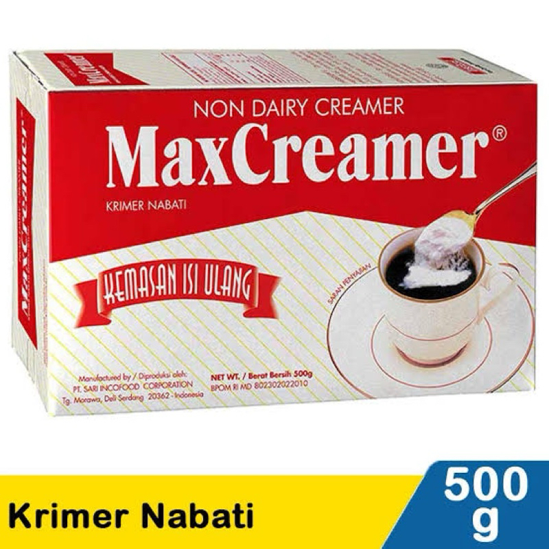 Jual Max Cream Non Dairy Creamer (500g) | Shopee Indonesia
