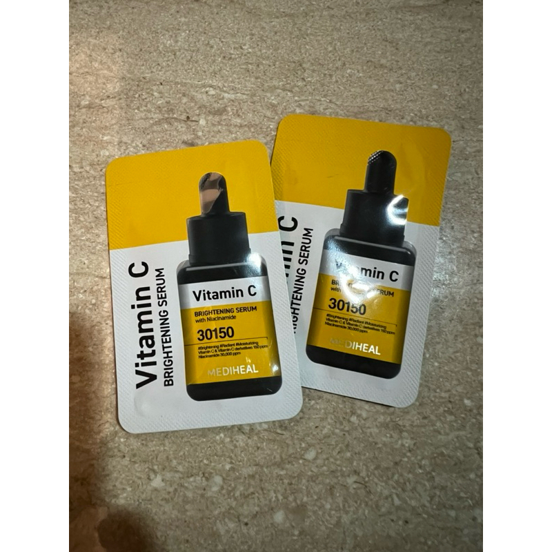 Jual Mediheal vitamin C brightening serum sachet / mediheal retinol ...