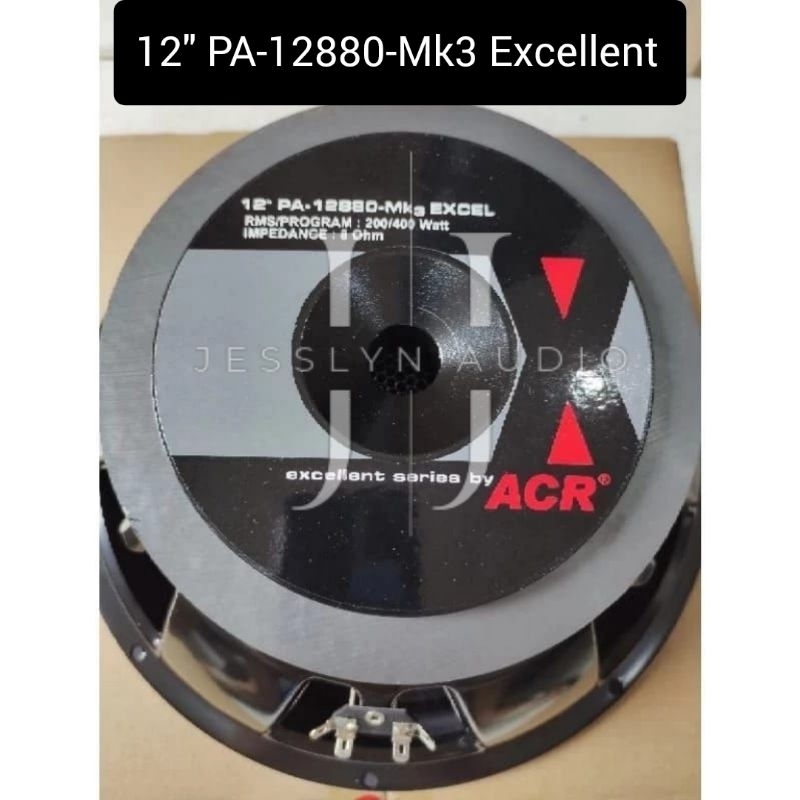 Jual SPEAKER ACR EXCELLENT 12 inch PA-12880-MK3 EXCEL 400 Watt | Shopee ...