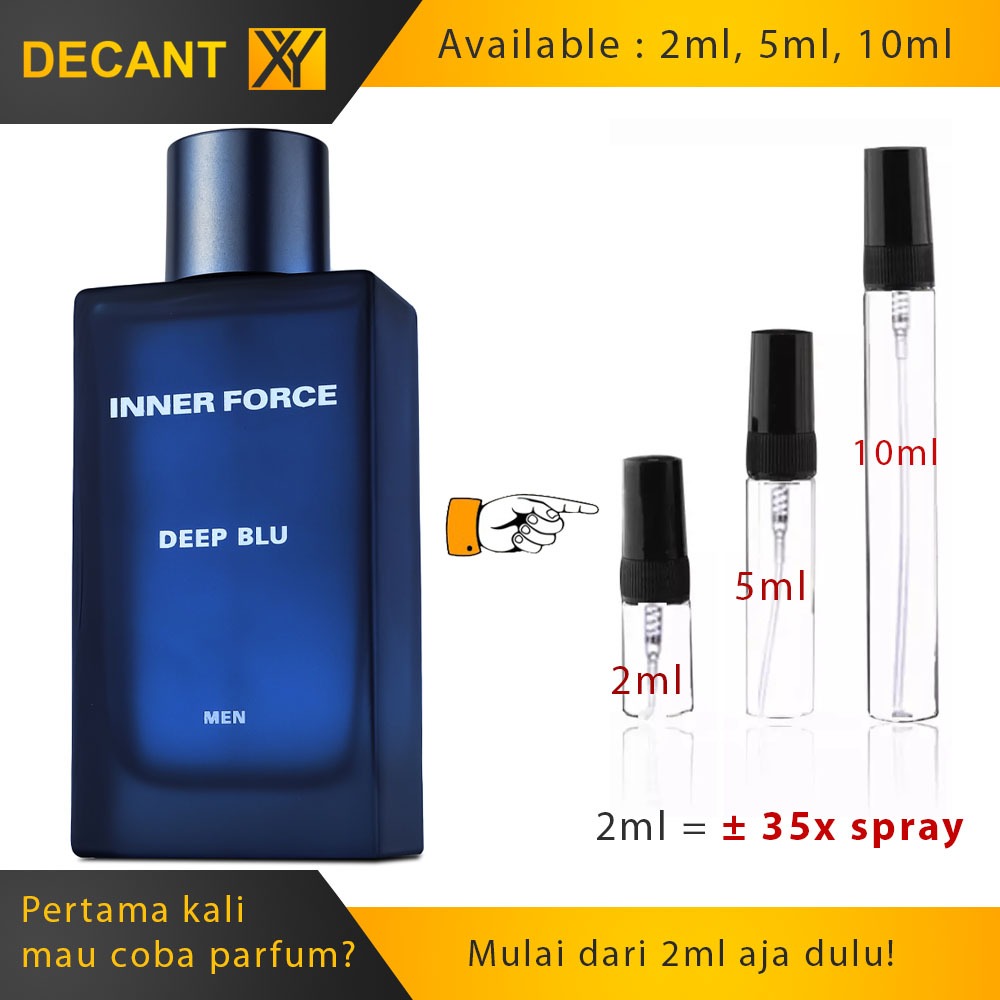 Jual Decant Geparlys Inner Force Deep Blu EDP 2ml 5ml 10ml | Shopee ...