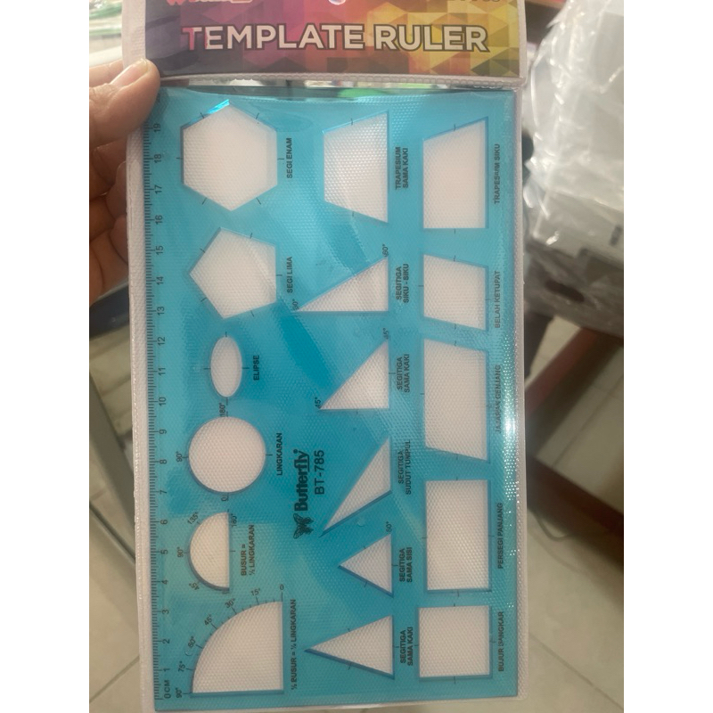 Jual Penggaris bentuk (template ruler) | Shopee Indonesia