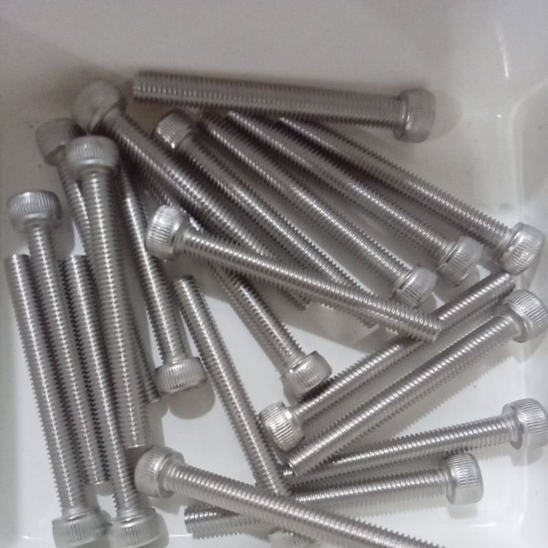 Jual SUS304 Baut L M5 × 45 Stainless Steel/ Baut Socket/Baut Stainless ...
