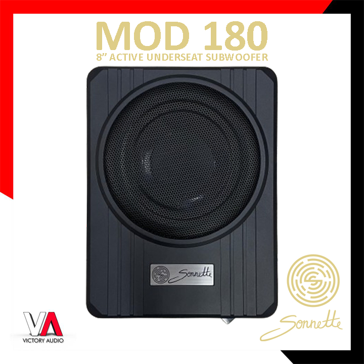 Jual Subwoofer Aktif Kolong Jok Mobil Car Underseat SONNETTE MOD 180 8" 8 Inch Active Sub Built ...