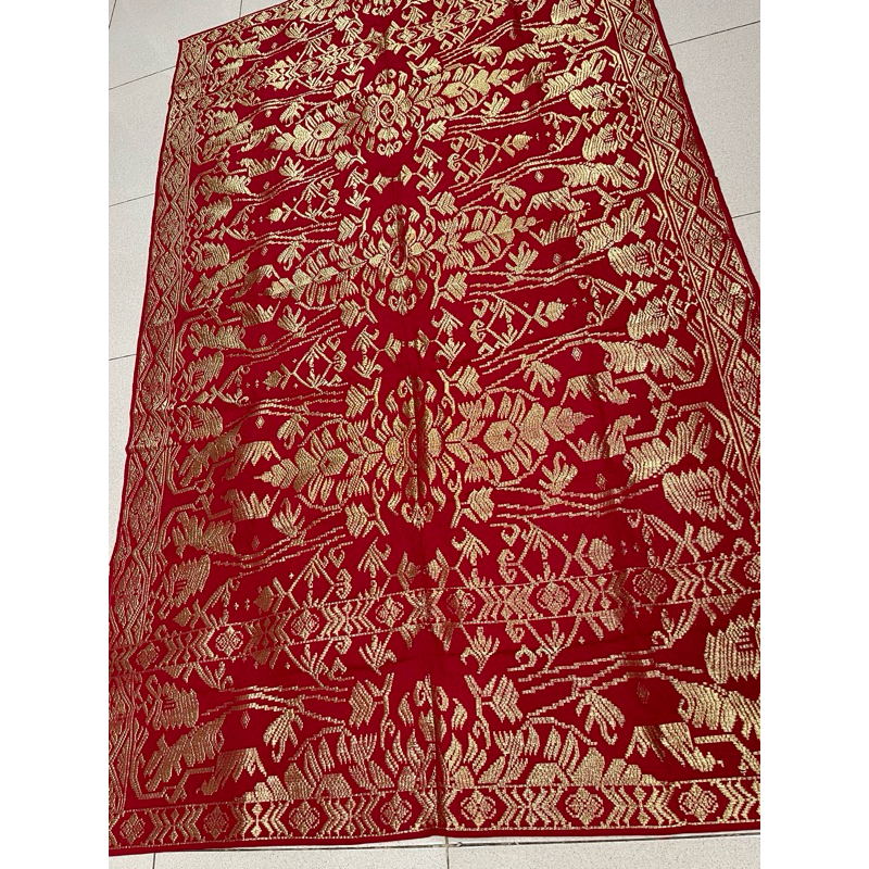 Jual Kain Bali Kamen Songket Asli Tenun Bali Benang Banyumas Palembang ...