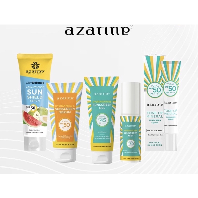 Jual AZARINE SUNSCREEN ALL VARIAN | Shopee Indonesia