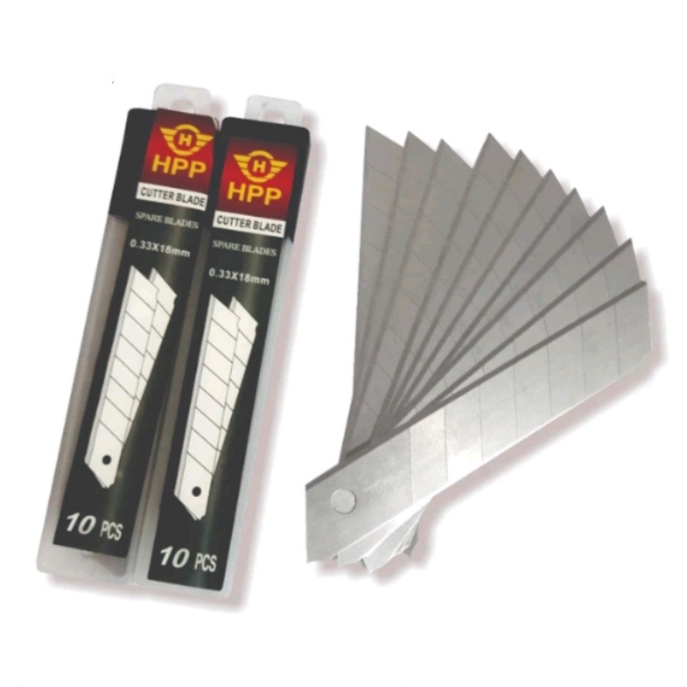 Jual Refill cutter besar isi katter isi cutter 1 box isi 10 pcs harga ...