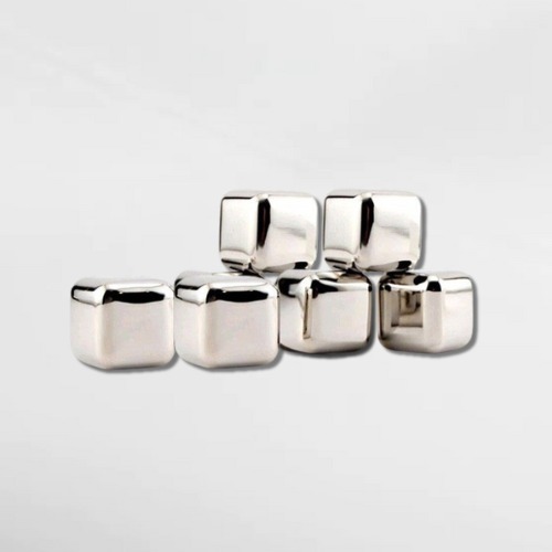 Jual Ice Cube (es batu) Stainless Reuseable (6pcs) (Original & Resmi by ...