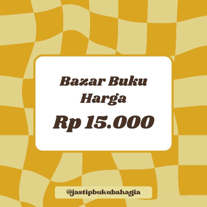 Jual Khusus Pengiriman Buku Harga 15K | Shopee Indonesia