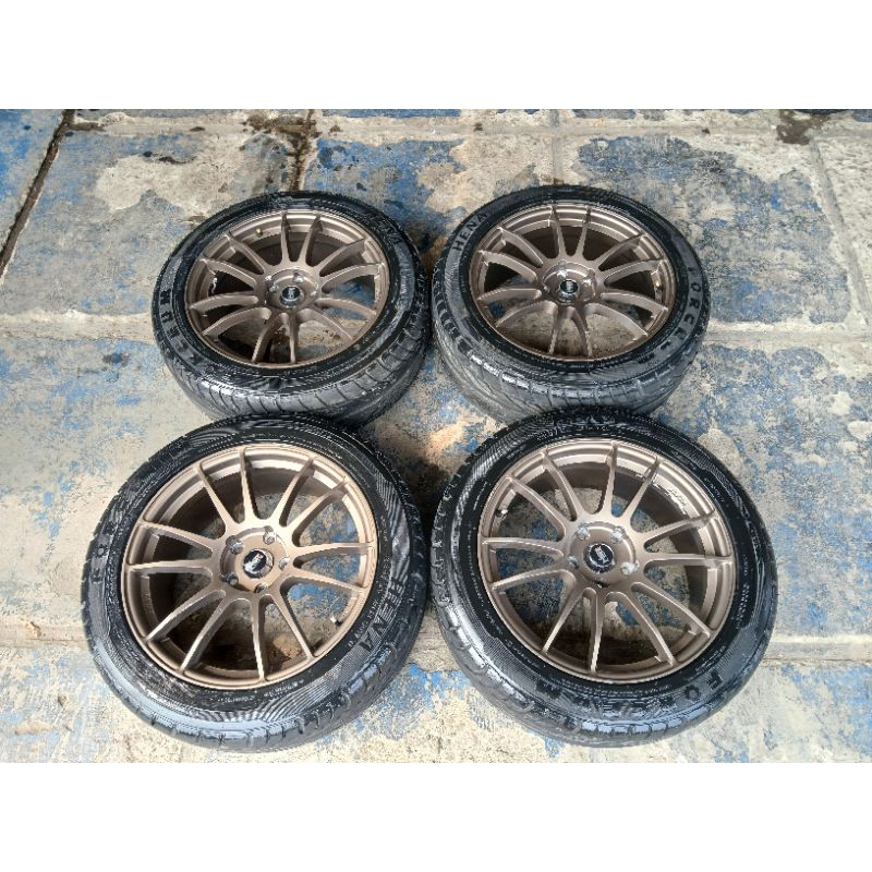 Jual Velg seken murah racing hsr type revo ring 18 H5x114 innova terios ...