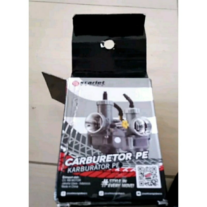 Jual Pe pe 24 26 28 30 Scarlet Racing Plus main jet pilot jet jarum gas, Karburator pe 28 ...