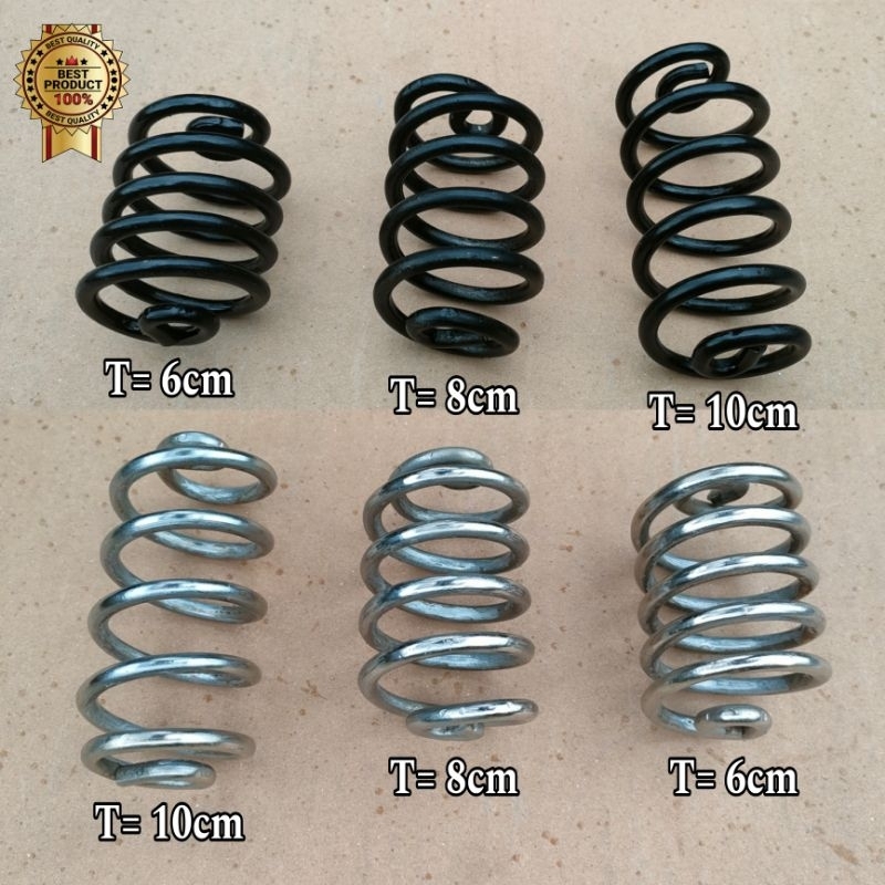 Jual Per Spring Spiral Jok Sadel Chopper Custom BSA Matchles Norton ...