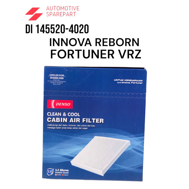 Jual FILTER AC DENSO INNOVA REBORN-FORTUNER VRZ (2016-UP) | Shopee ...