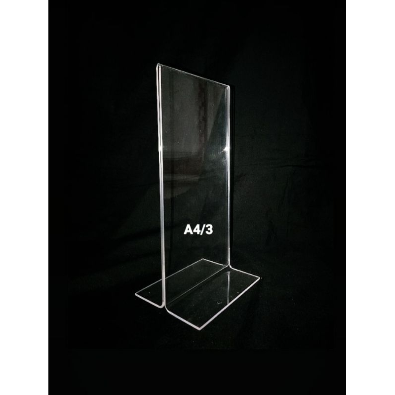 Jual Display Akrilik Tempat Brosur ~ STAND QRIS AKRILIK QRIS | Shopee ...