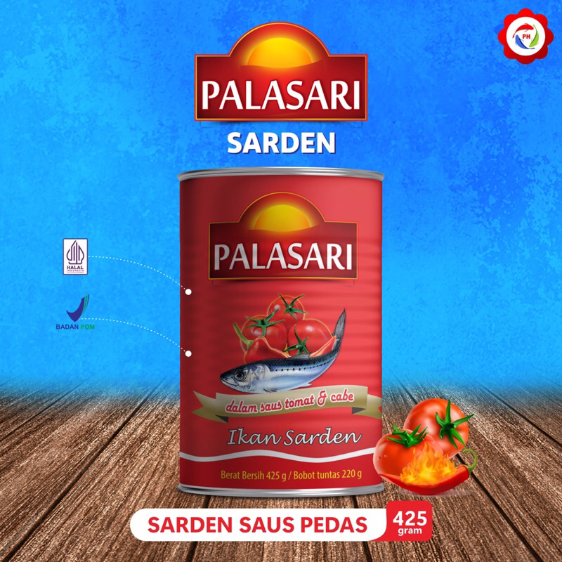 Jual Palasari Sarden Saus Tomat dan Cabe 425gr | Shopee Indonesia