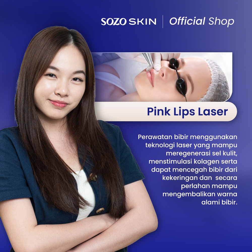 Jual SOZO SKIN Pink Lips Laser | Shopee Indonesia
