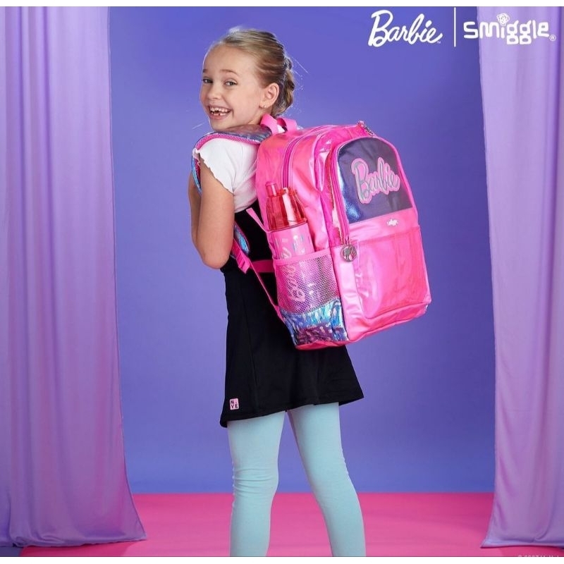 Jual Smiggle Barbie Backpack Lunchbag Pencil Case | Shopee Indonesia