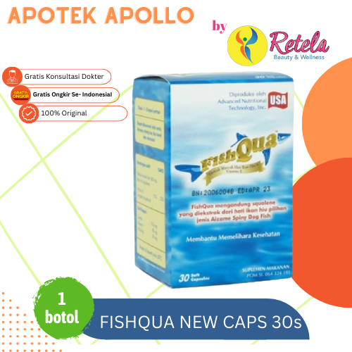 Jual FISHQUA NEW CAPS 30s / MULTIVITAMIN | Shopee Indonesia