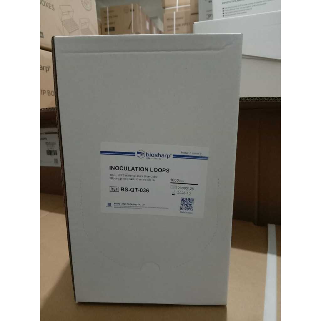 Jual Inoculating loops 10ul for microbiology, 1000pcs/Box | Shopee ...