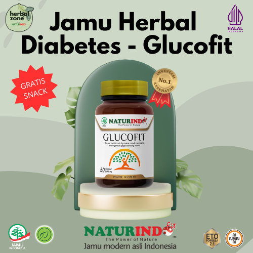 Jual Jamu Obat Herbal Diabetes Ampuh BPOM - Glucofit Naturindo | Shopee ...
