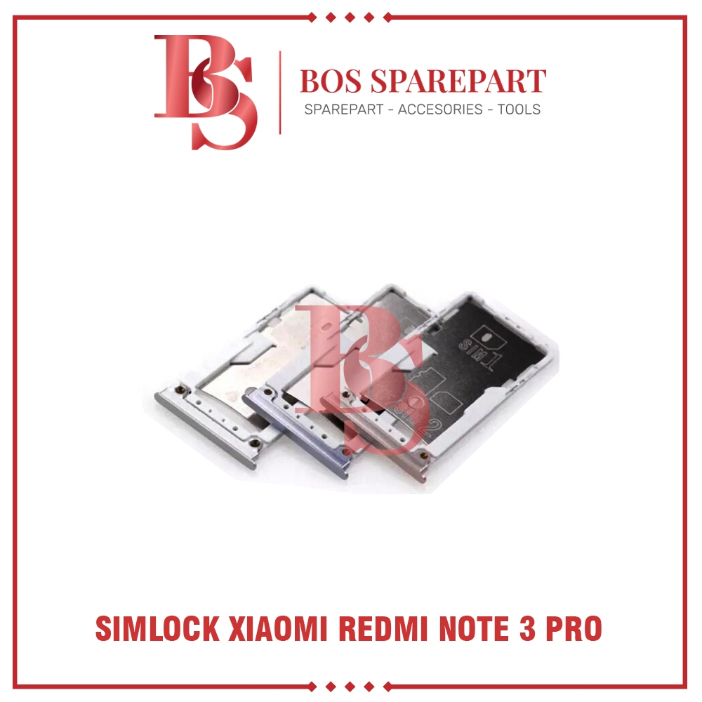Jual SIMLOCK XIAOMI REDMI NOTE 3 PRO / SIMTRAY / TEMPAT KARTU | Shopee ...