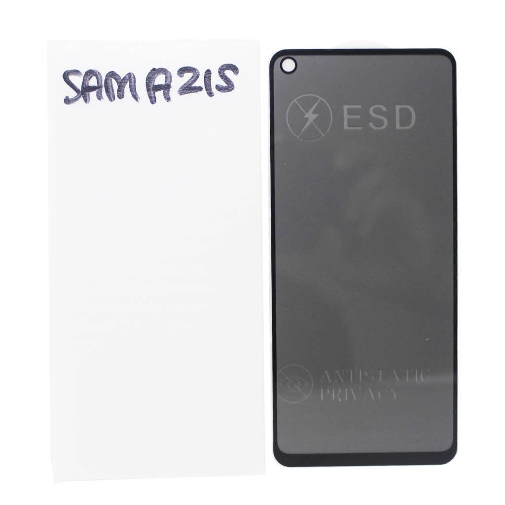 Jual TEMPERED GLASS ANTI-STATIC PRIVACY SAM A217F- A21S 2020 HITAM ...