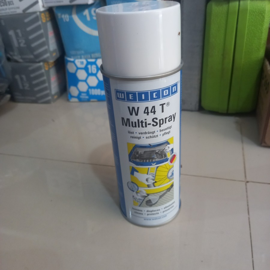 Jual WEICON wd W 44 T MULTI-SPRAY 400ml / Pelumas Anti karat Lubricant ...