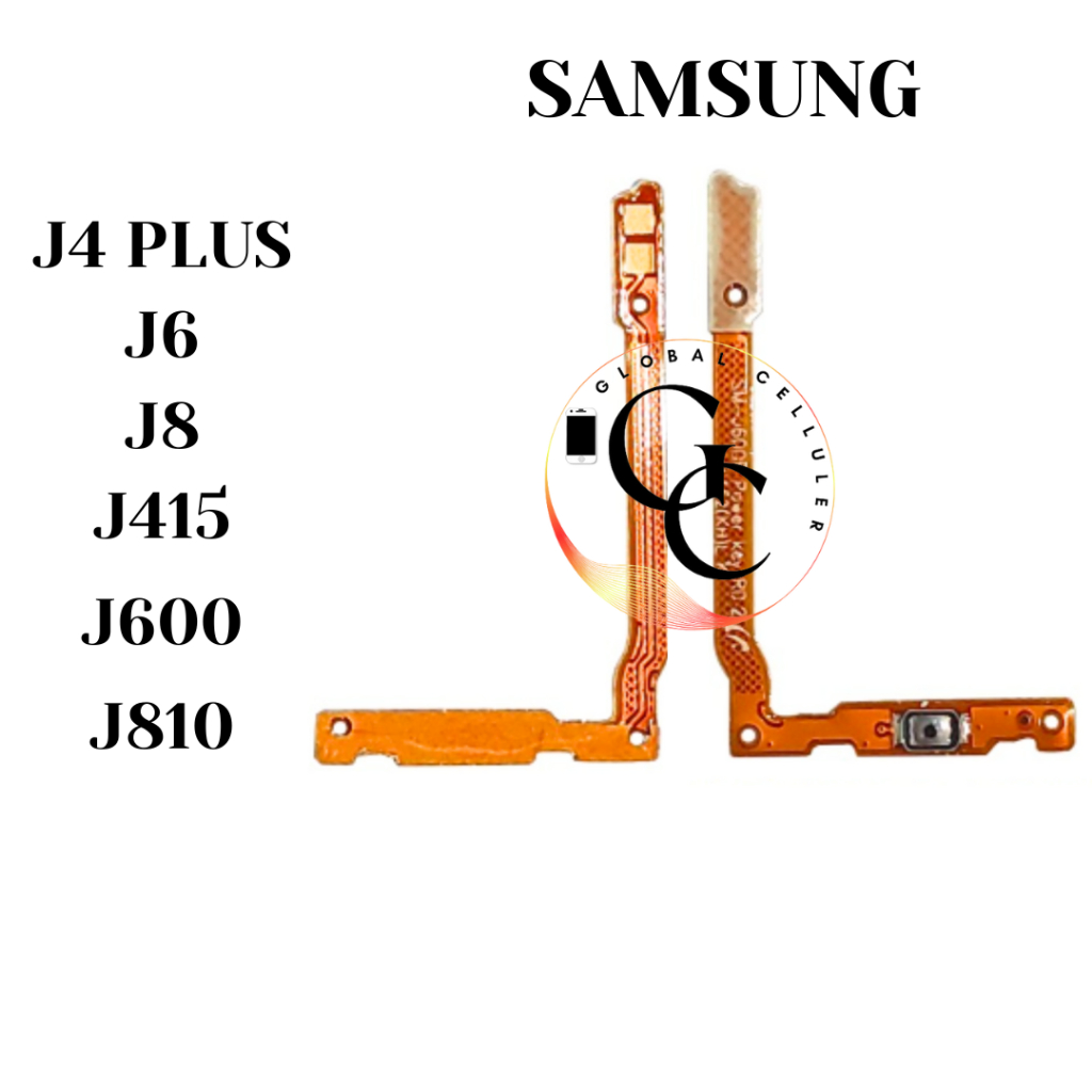 Jual Flexible On Off Samsung J4 Plus J4+ J415 J6 2018 J600 J8 2018 J810 Original (Flexible Power ...