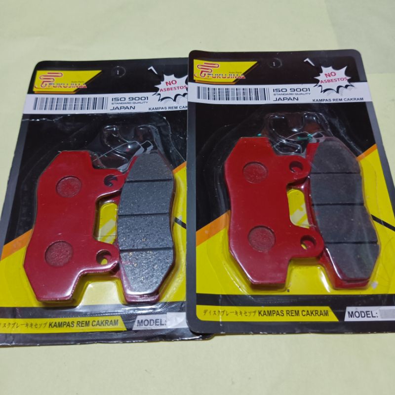 Jual KAMPAS REM DEPAN BELAKANG SET MOTOR LISTRIK POLYTRON FOX R HIGH ...