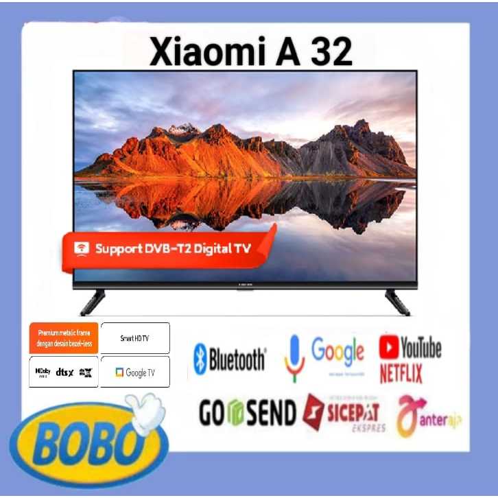Jual Xiaomi Mi TV A 32 Led Smart 32 inch Google TV Digital - A32 New ...