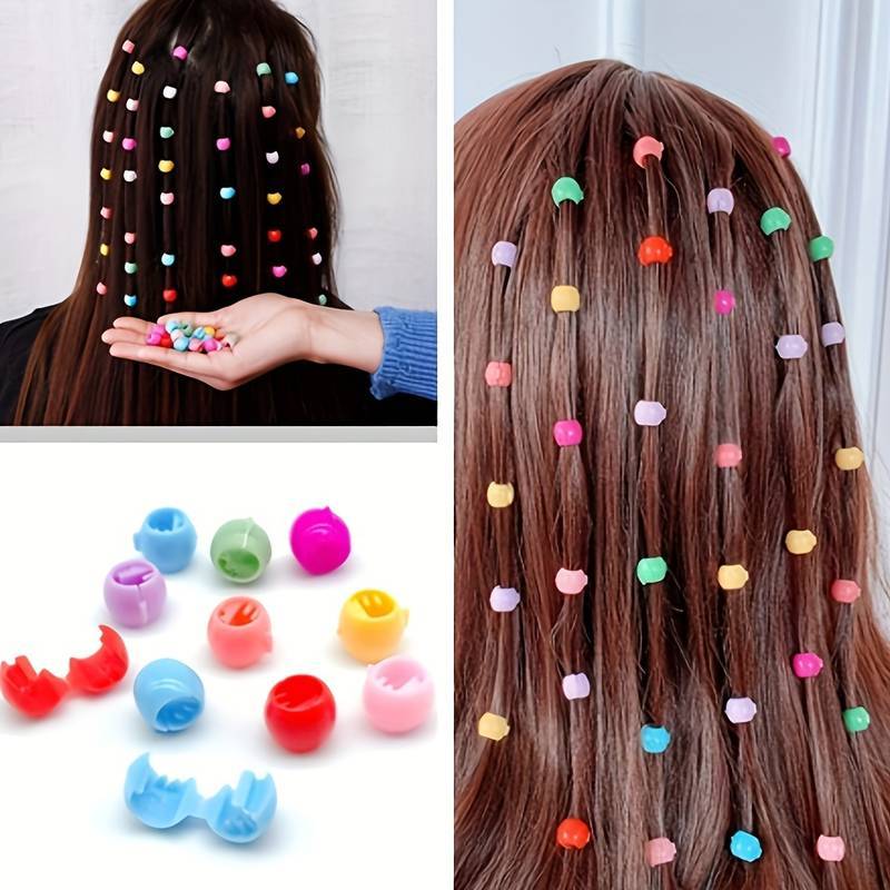 Jual PREMIUM JEPIT RAMBUT BULAT MINI - Jepit Poni Bulat - Jedai Mini ...