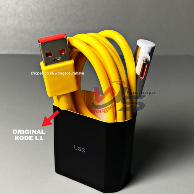 Jual (YELLOW)KABEL DATA GAMING FAST CHARGER XIAOMI SUPORT MI TURBO USB TYPE C MODEL L SHAPED ...
