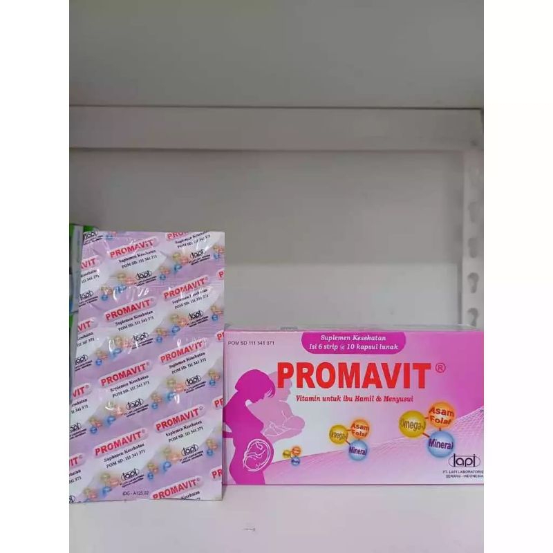 Jual Promavit kapsul (10kapsul) | memelihara kesehatan ibu hamil ...