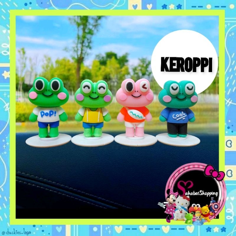 Jual Sahabat Shopping - Pajangan Dashboard Mobil Keroppi Lucu ...