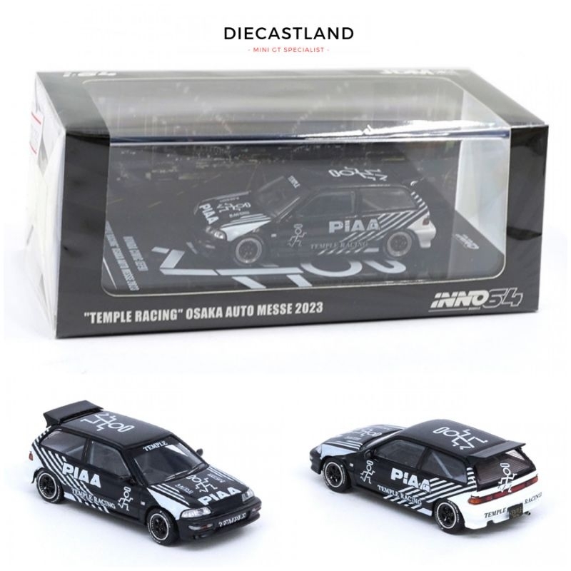 Jual INNO64 Honda Civic EF9 "TEMPLE RACING" Osaka Auto Messe 2023 IN64 ...