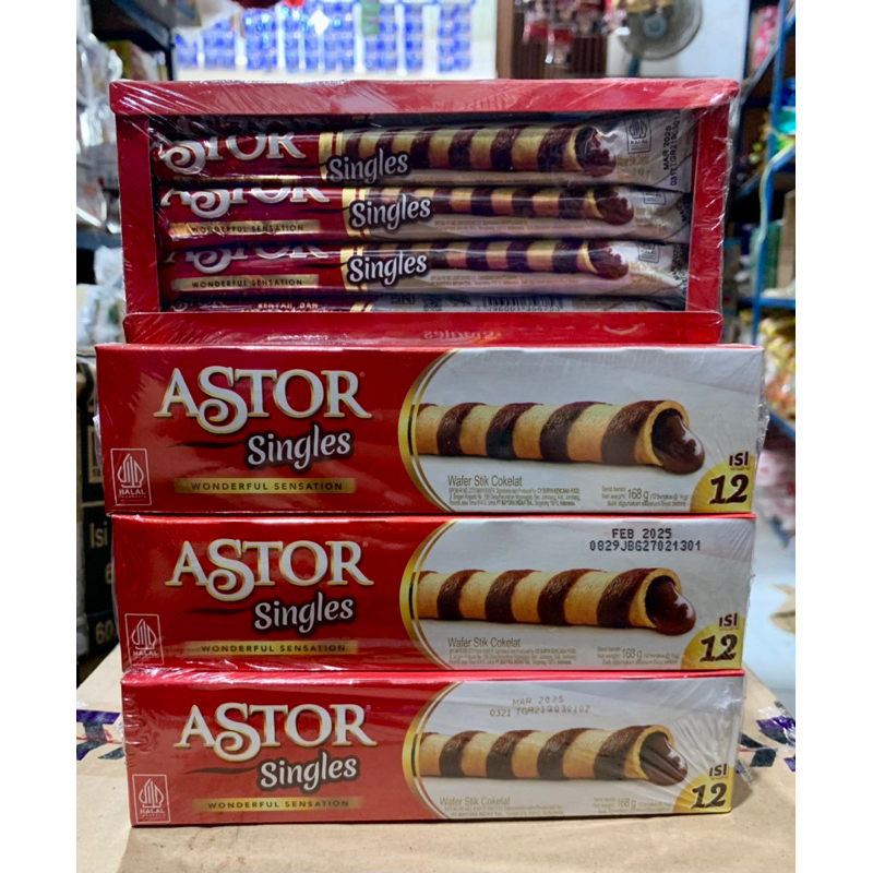 Jual Astor Single Astor Singles, 1box isi 12 pcs (HARGA PER BOX ...