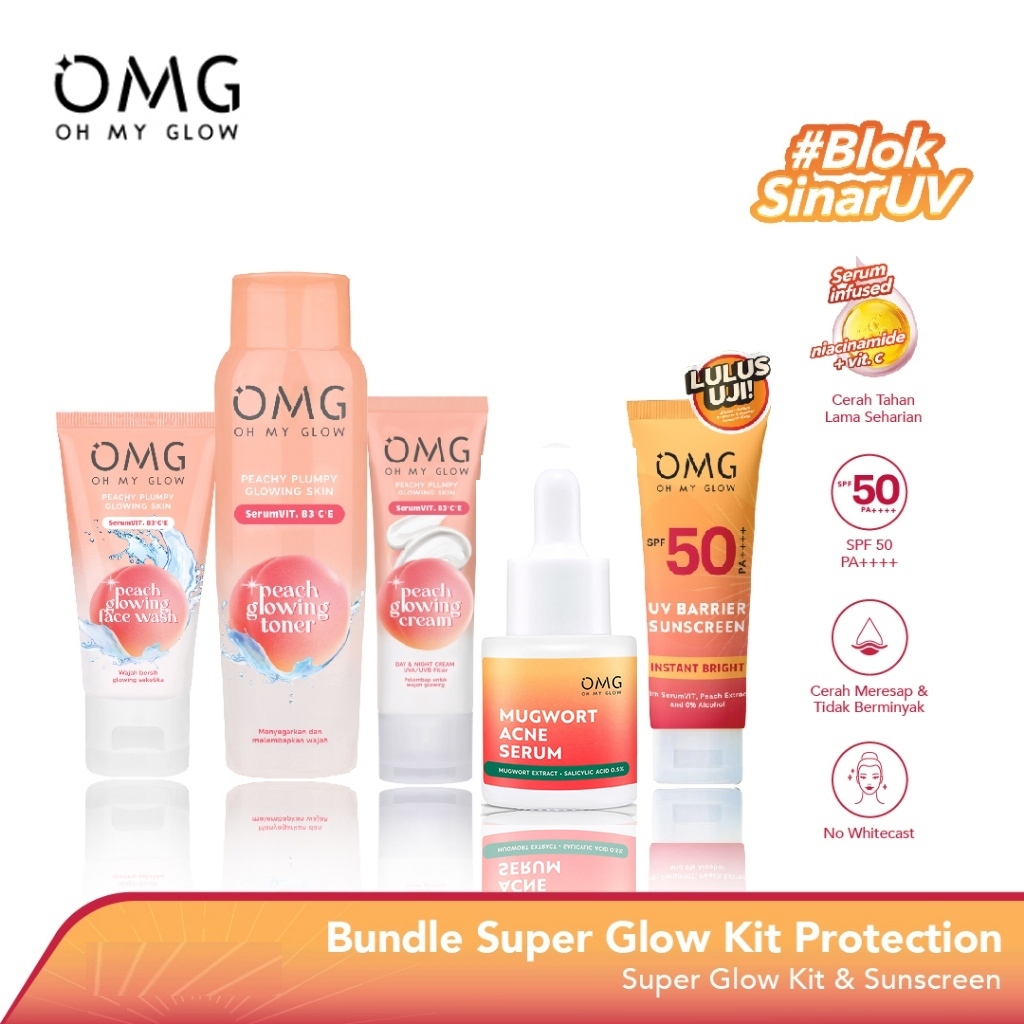 Jual PAKET OMG Oh My Glow Glowing Skincare | Shopee Indonesia