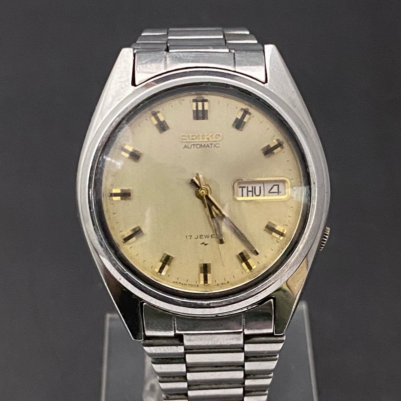 Jual Seiko Automatic 17 jewels 7009 vintage | Shopee Indonesia