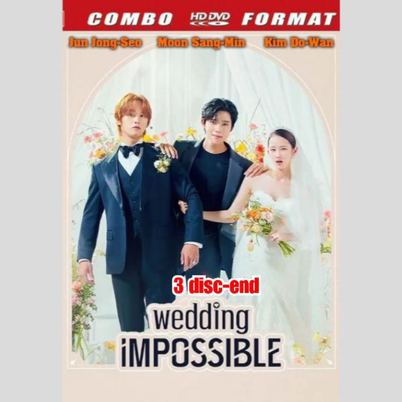Jual Kaset Serial Drakor 2024 "WEDDING IMPOSSIBLE" 3 Disk Tamat | Shopee Indonesia