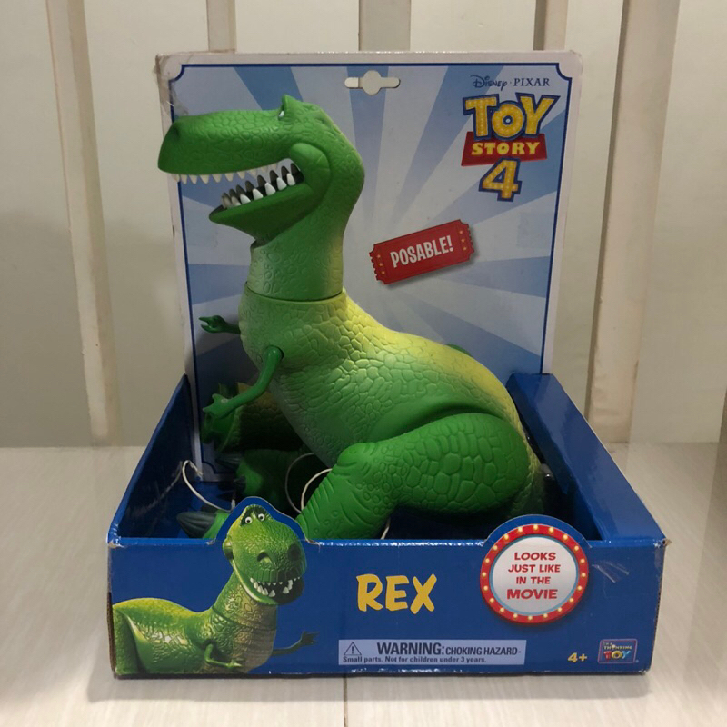 Jual Rex Toy Story Thinkway Poseable | Shopee Indonesia