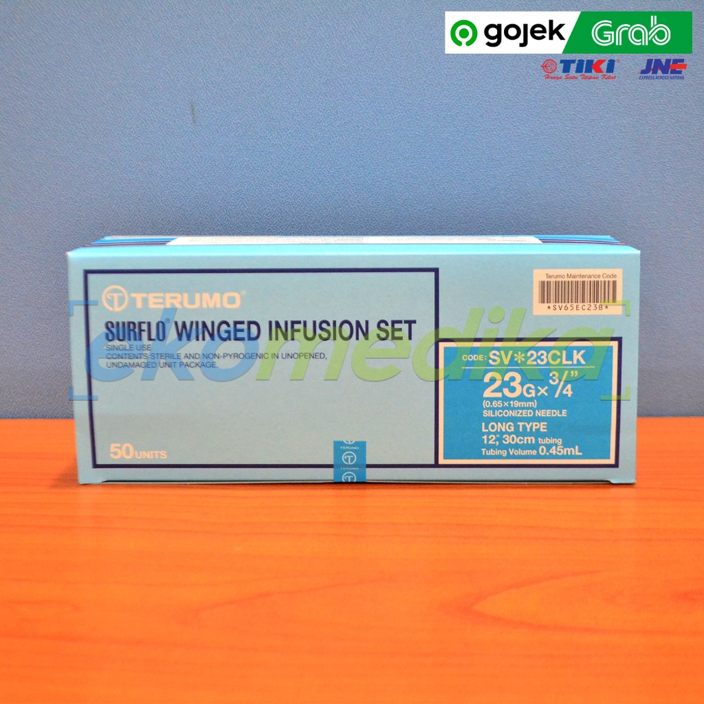 Jual Terumo Wing Needle 23g 25g 27g Winged Infusion Set Terumo | Shopee Indonesia