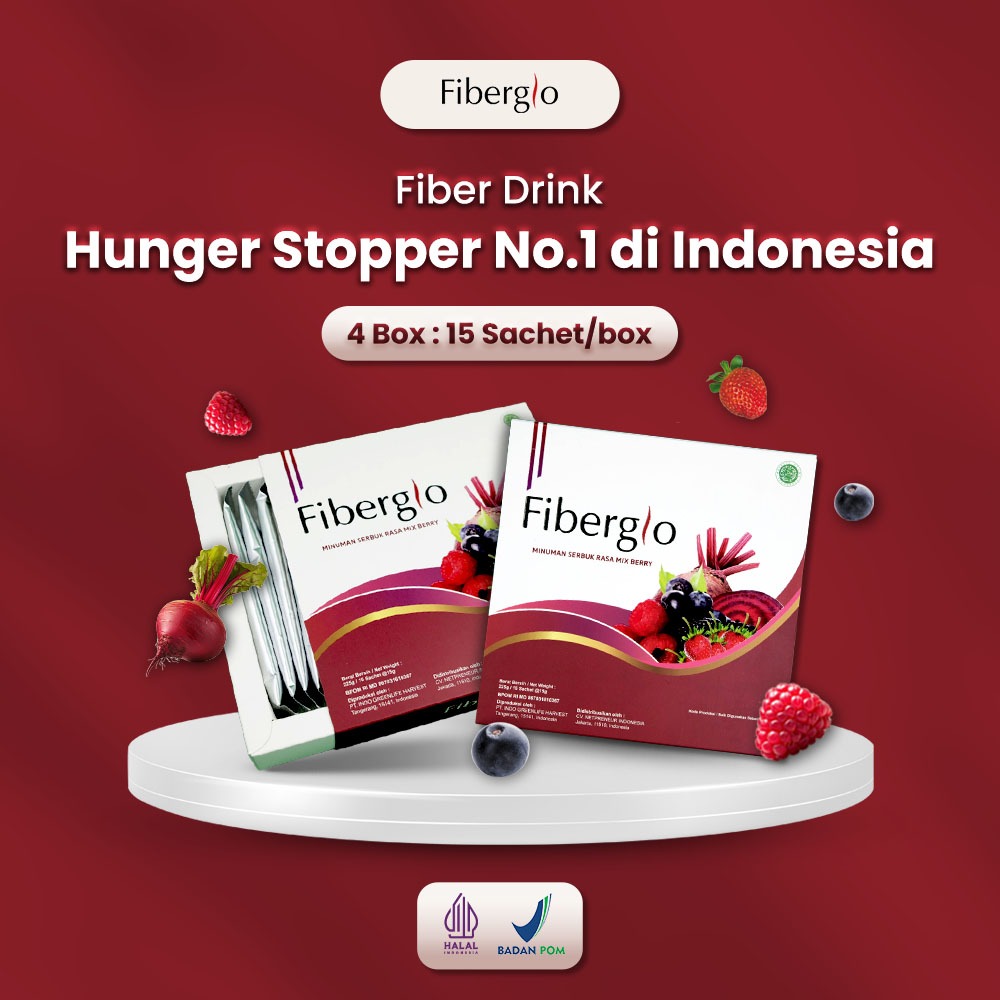 Jual Fiberglo - Fiber Drink Minuman Diet Penahan Nafsu Makan - Detox ...