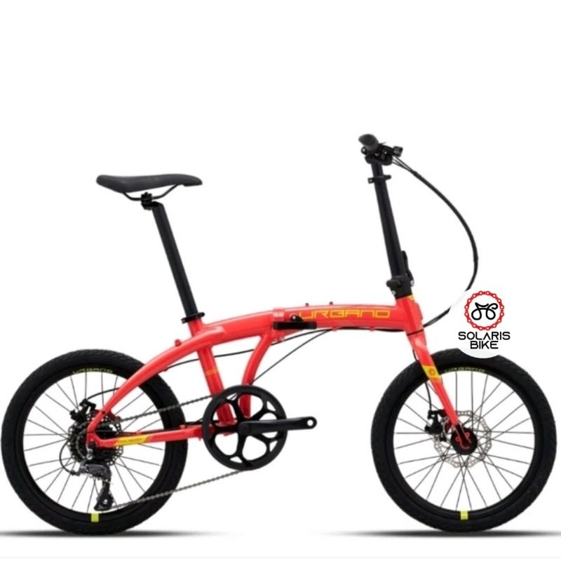 Jual Sepeda Lipat Polygon Urbano 3 Urbano 5 Alloy 9 Speed Rem Cakram 20 ...