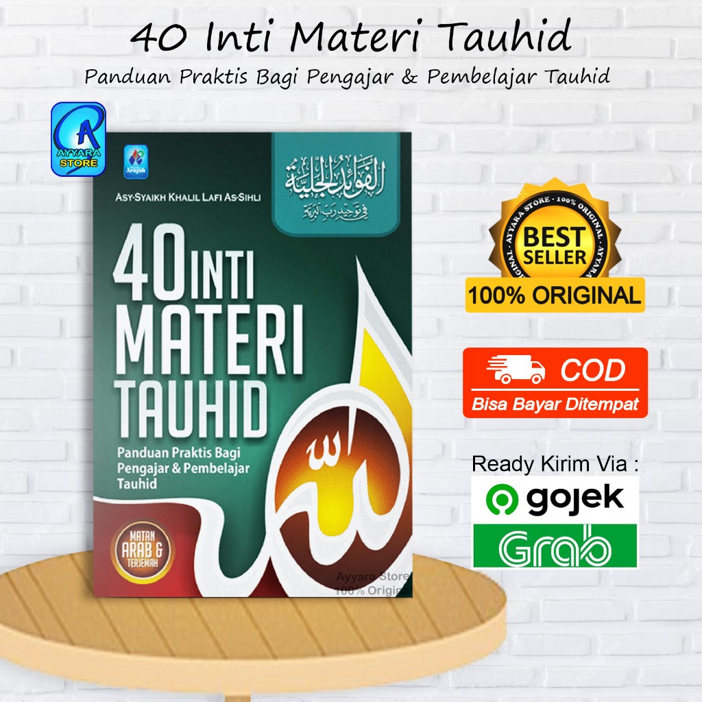 Jual Buku 40 Inti Materi Tauhid - Panduan Praktis Bagi Pengajar Dan ...