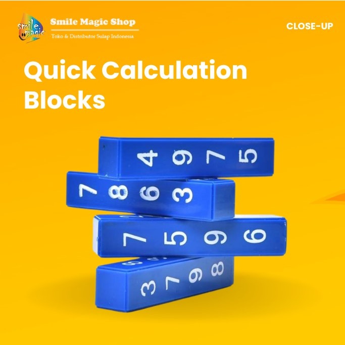 Jual Alat Sulap-Quick Calculation Blocks-Smile Magic Shop | Shopee ...
