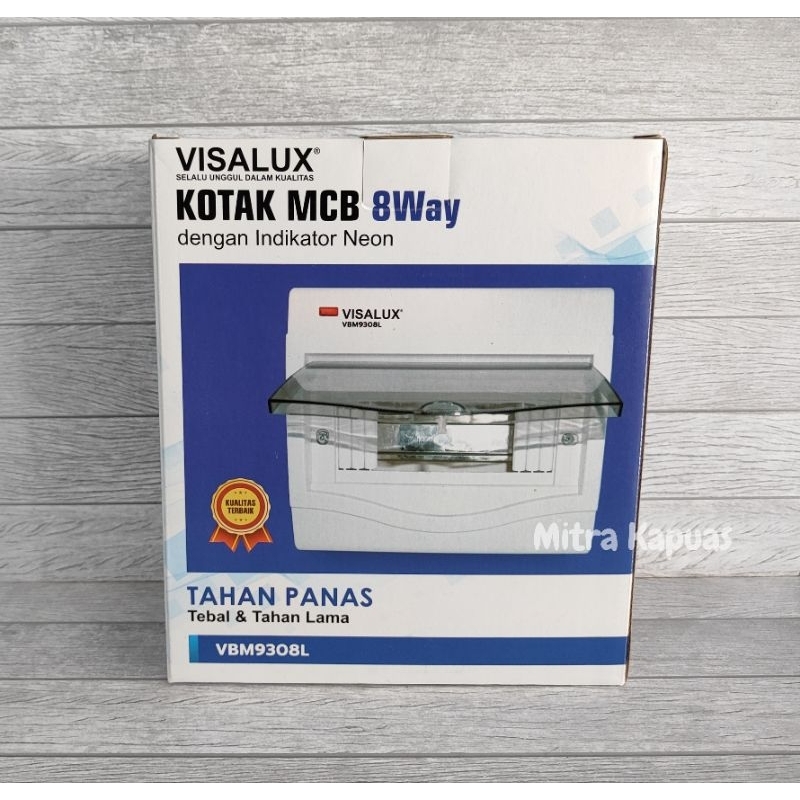 Jual BOX MCB 8 WAY VISALUX | Shopee Indonesia