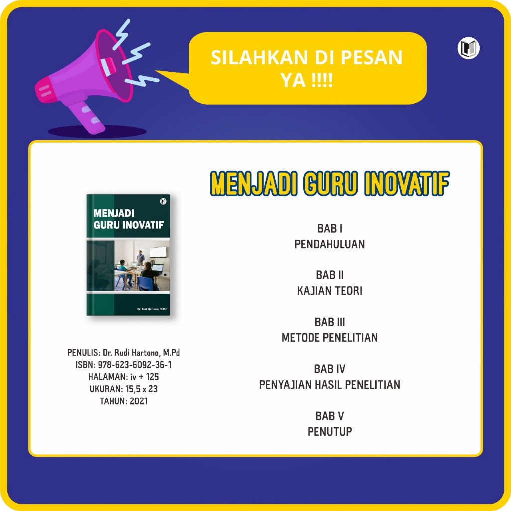 Jual MENJADI GURU INOVATIF | Shopee Indonesia