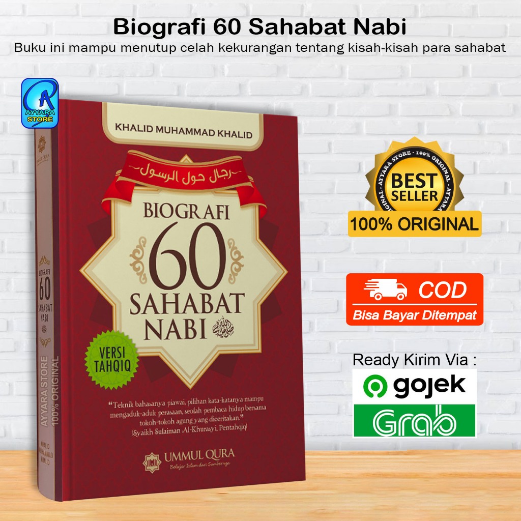 Jual Biografi 60 Sahabat Nabi - Khalid Muhammad Khalid - Versi Tahqiq ...