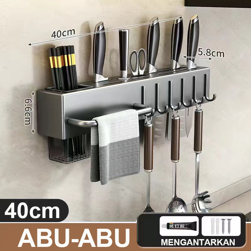Jual Rak pisau dinding Dapur Stainless Steel Rak Gantung Dapur ...